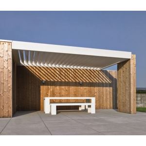 Algarve Motorized Louver Structure – Skyco - Sweets