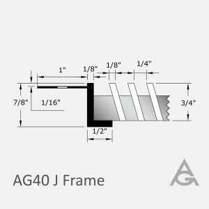 AG40 Bar Grille – Architectural Grille - Sweets